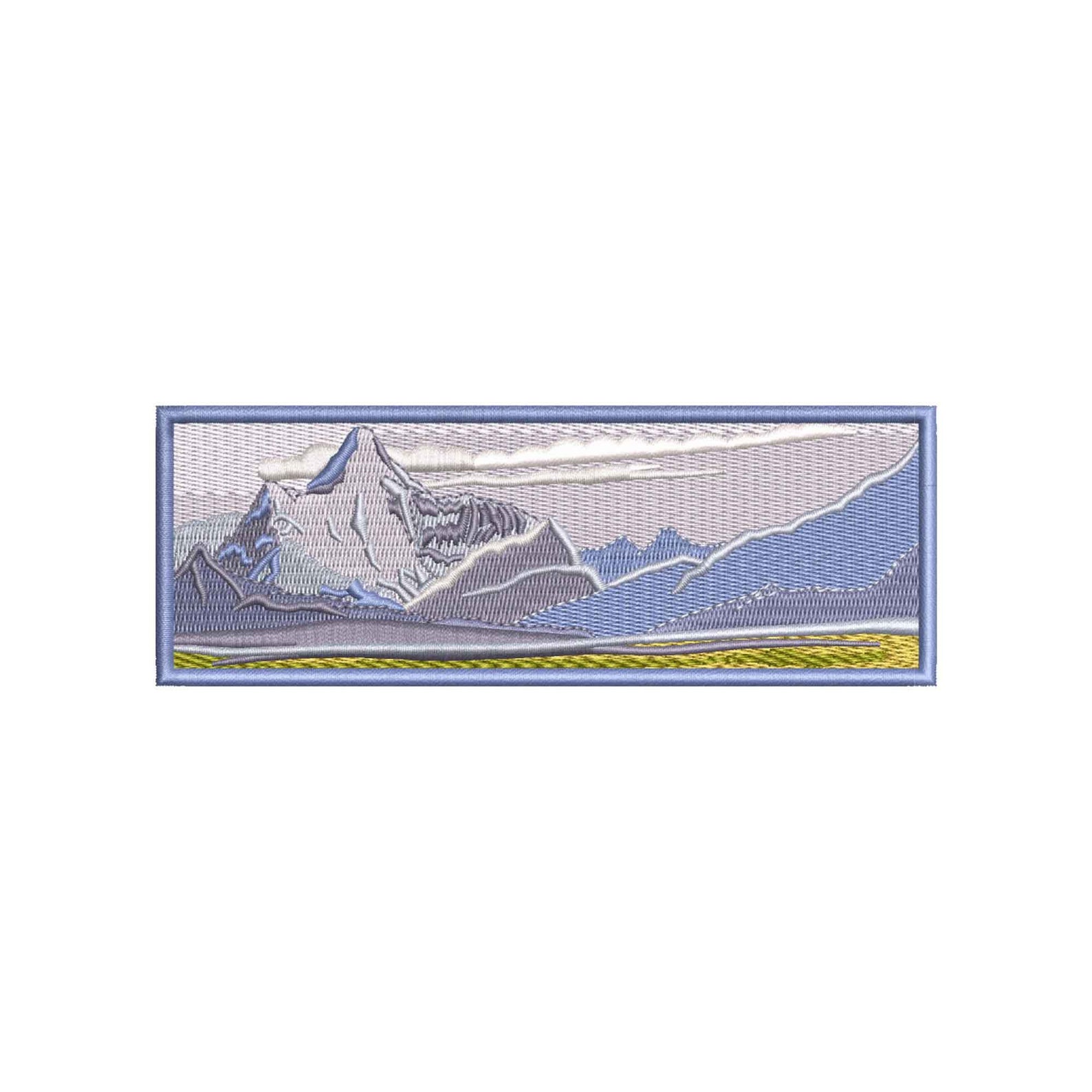 Mountains Landscape Machine Embroidery Designs, National Park ...