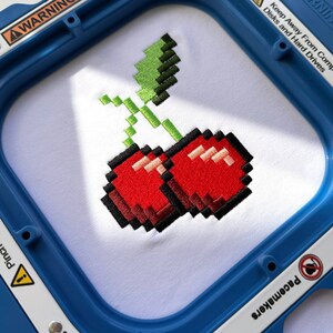 Mini Cherry Machine Embroidery Design - Etsy