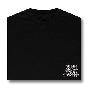 Make Money Not Friends Embroidery Design (digital Download) - Etsy