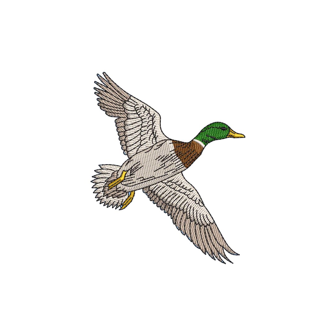 Mallard Duck Embroidery Design, Hunting Machine Embroidery Designs ...