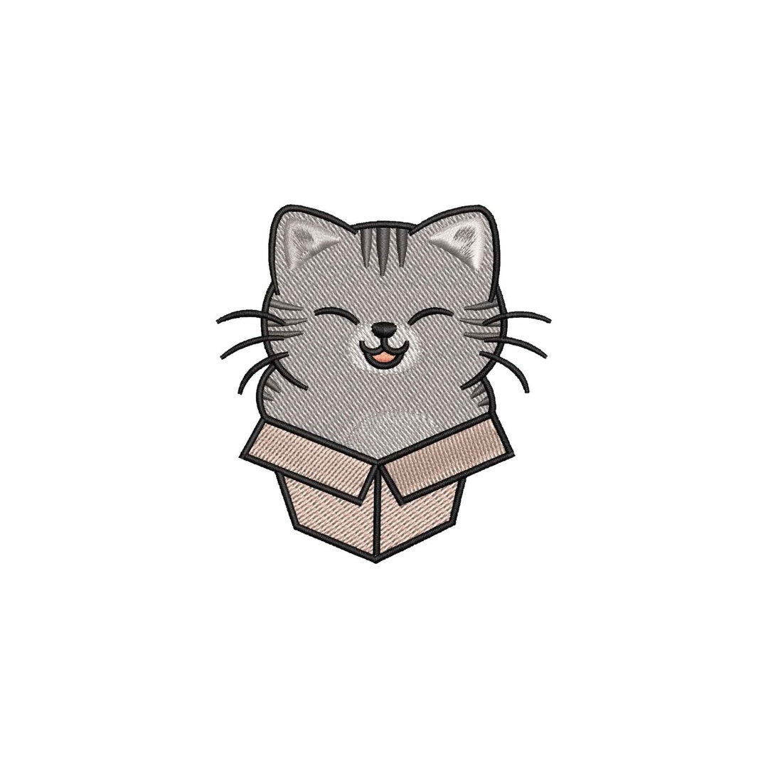 Mini Cat Machine Embroidery Designs, Baby Embroidery Designs, Animal ...