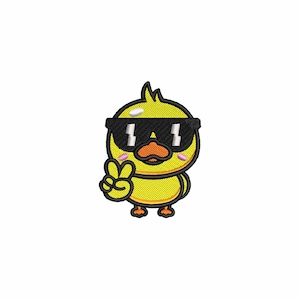 Funny Duck Embroidery Design, Machine Embroidery Designs, Embroidery ...