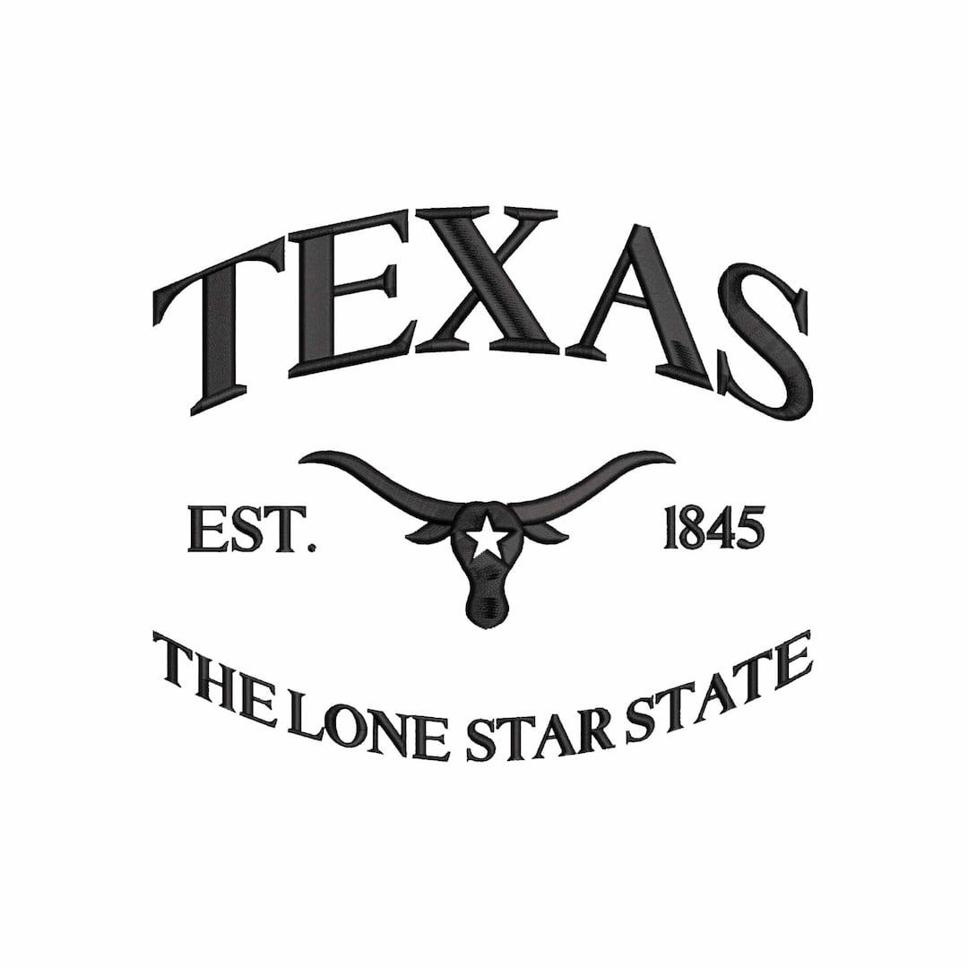 Texas Machine Embroidery Designs, Embroidery Files, Embroidery Pattern ...