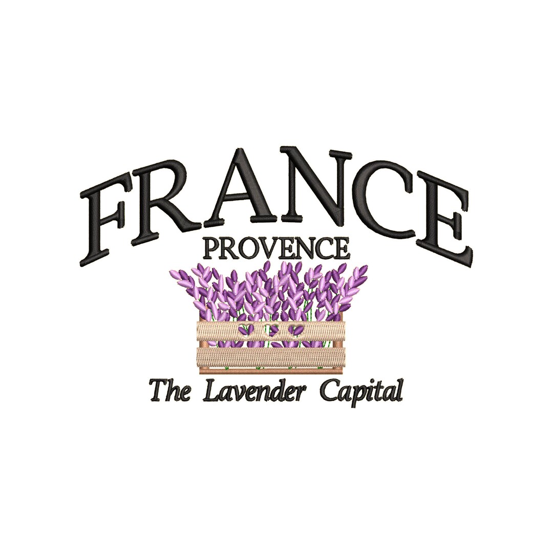 France Embroidery Design - Etsy