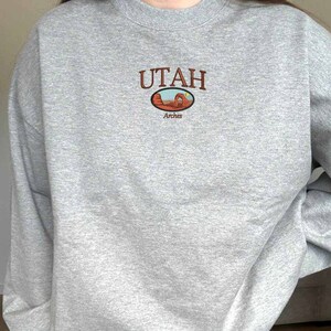 Utah Embroidery Design Arches National Park With Delicate Arch - Etsy