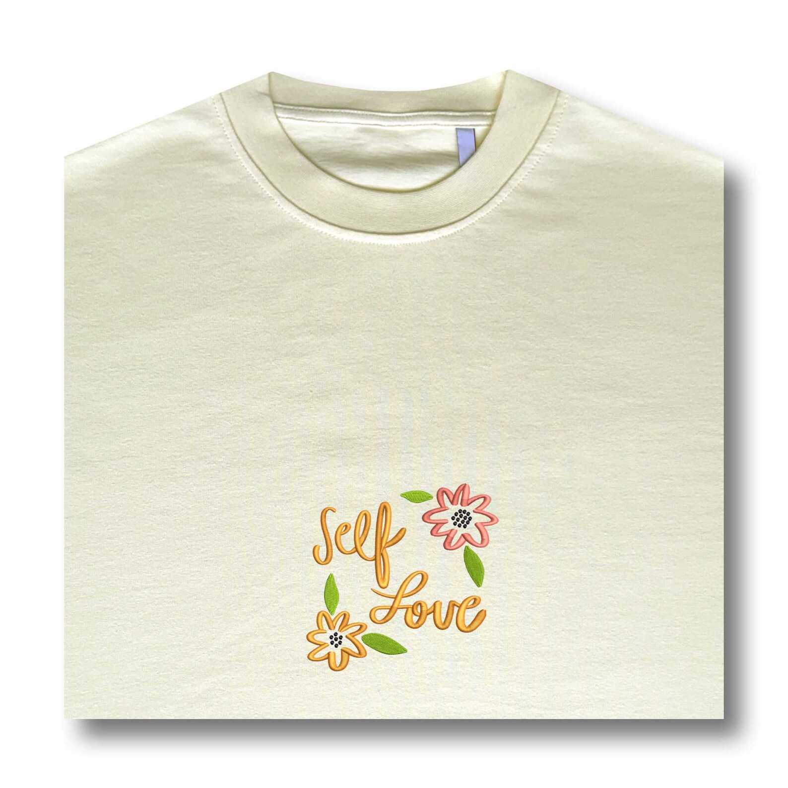 Self Love Embroidery Design - Etsy