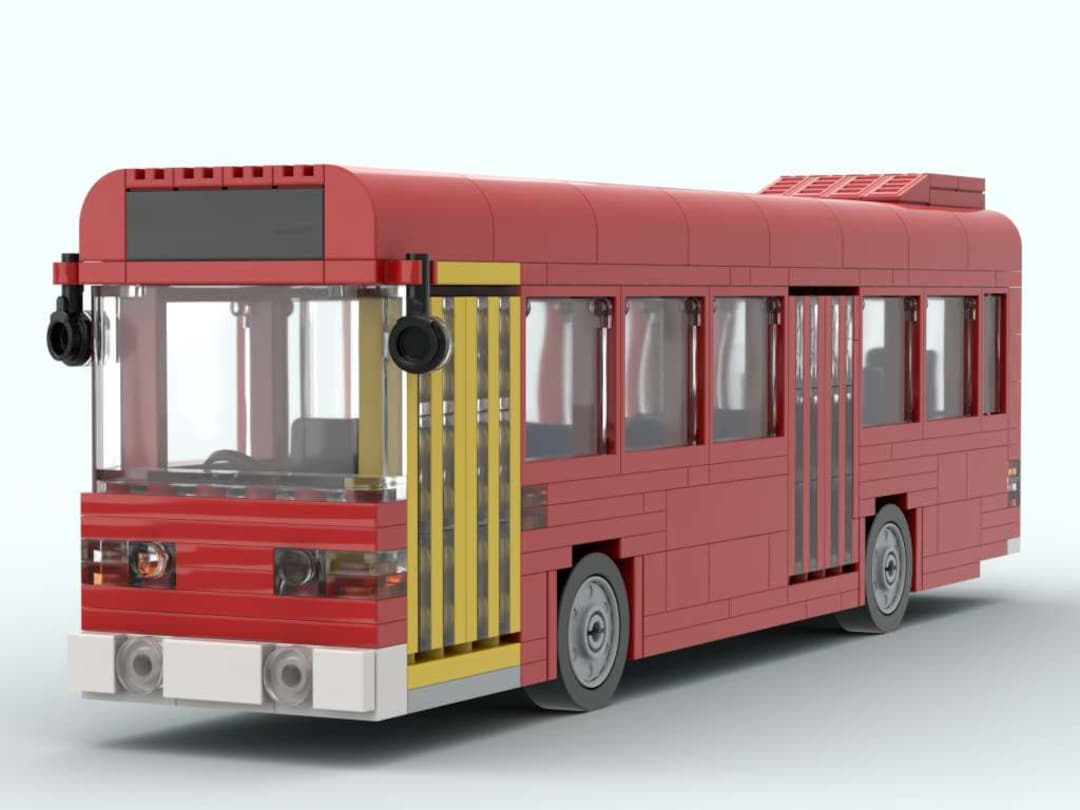 Lego MOC Instructions - Leyland National London Transport Buses British ...