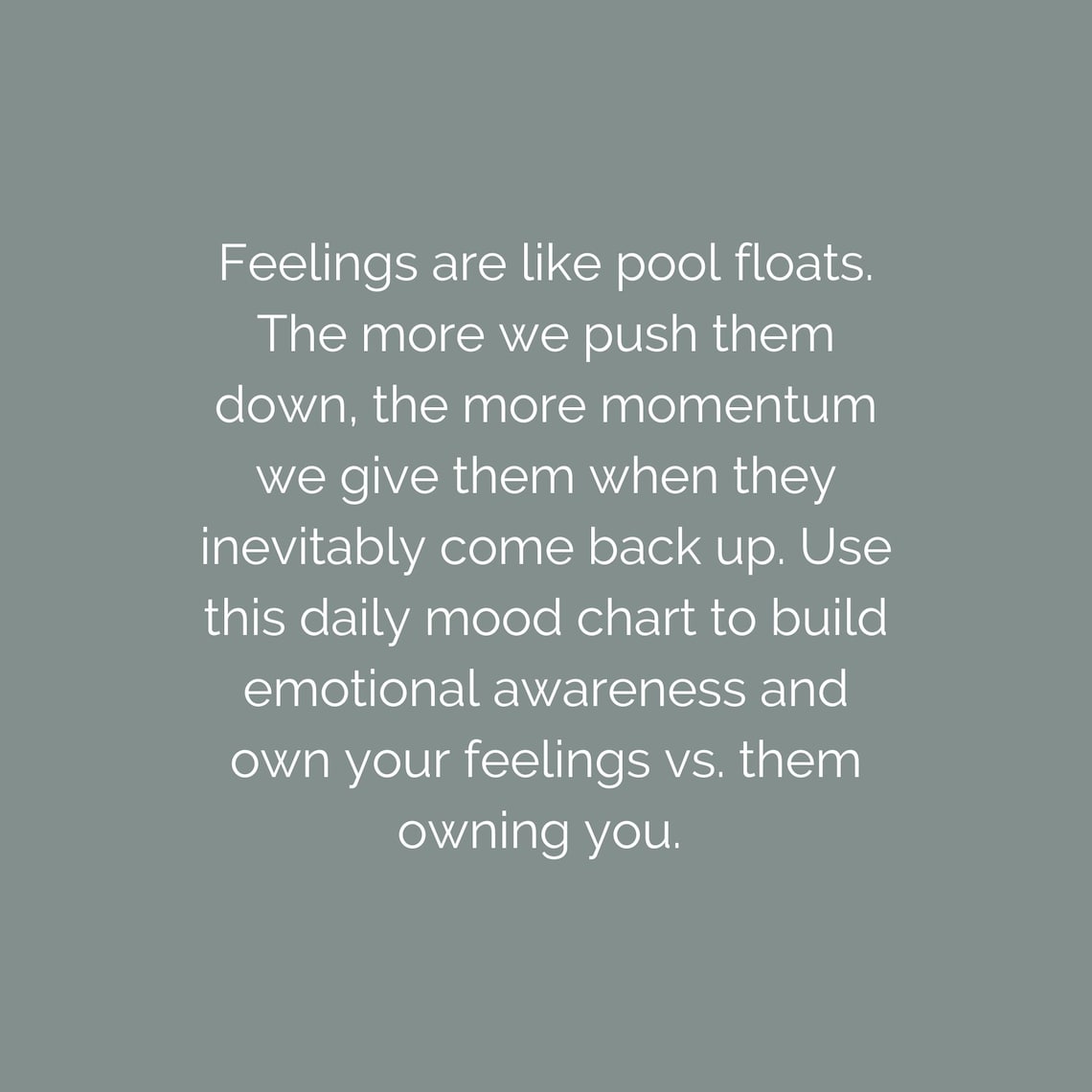 Daily Feelings Chart, Mood Tracker, Counseling Tool, Digital Download ...