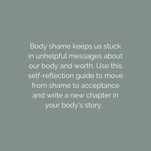 Printable Body Image Workbook Body Image Therapy Worksheet - Etsy