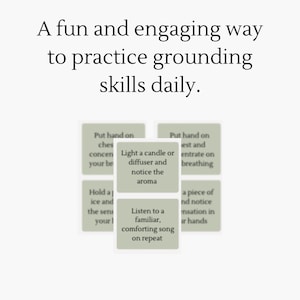 Grounding Skills Bingo, Counseling Grounding Skills, Trauma Resources ...