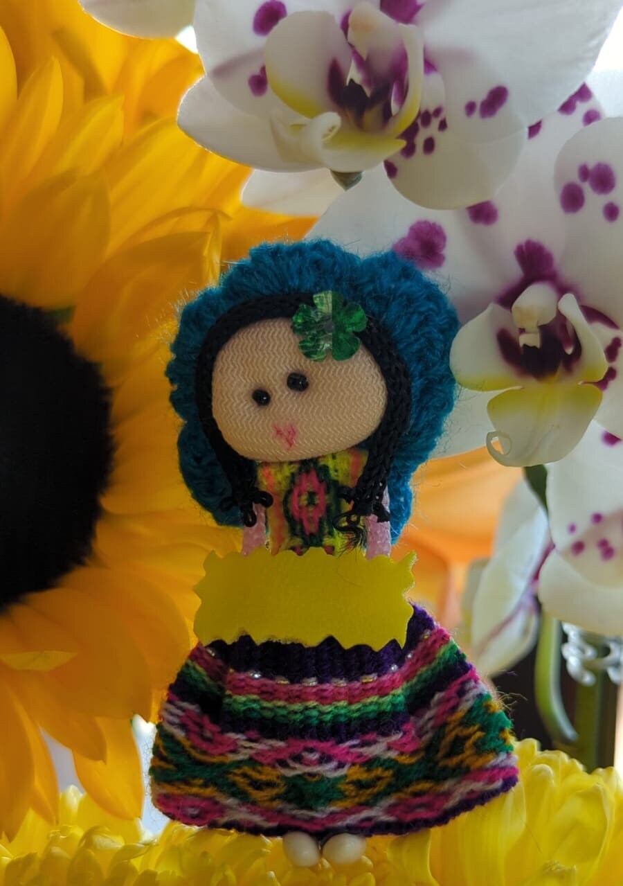 Magnetic Peruvian Doll - Etsy