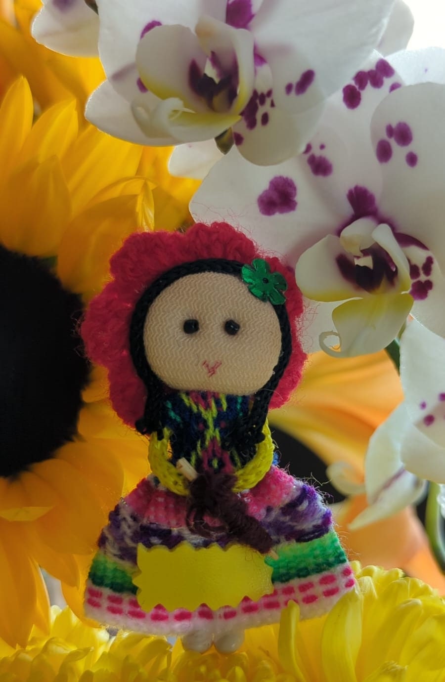 Magnetic Peruvian Doll - Etsy