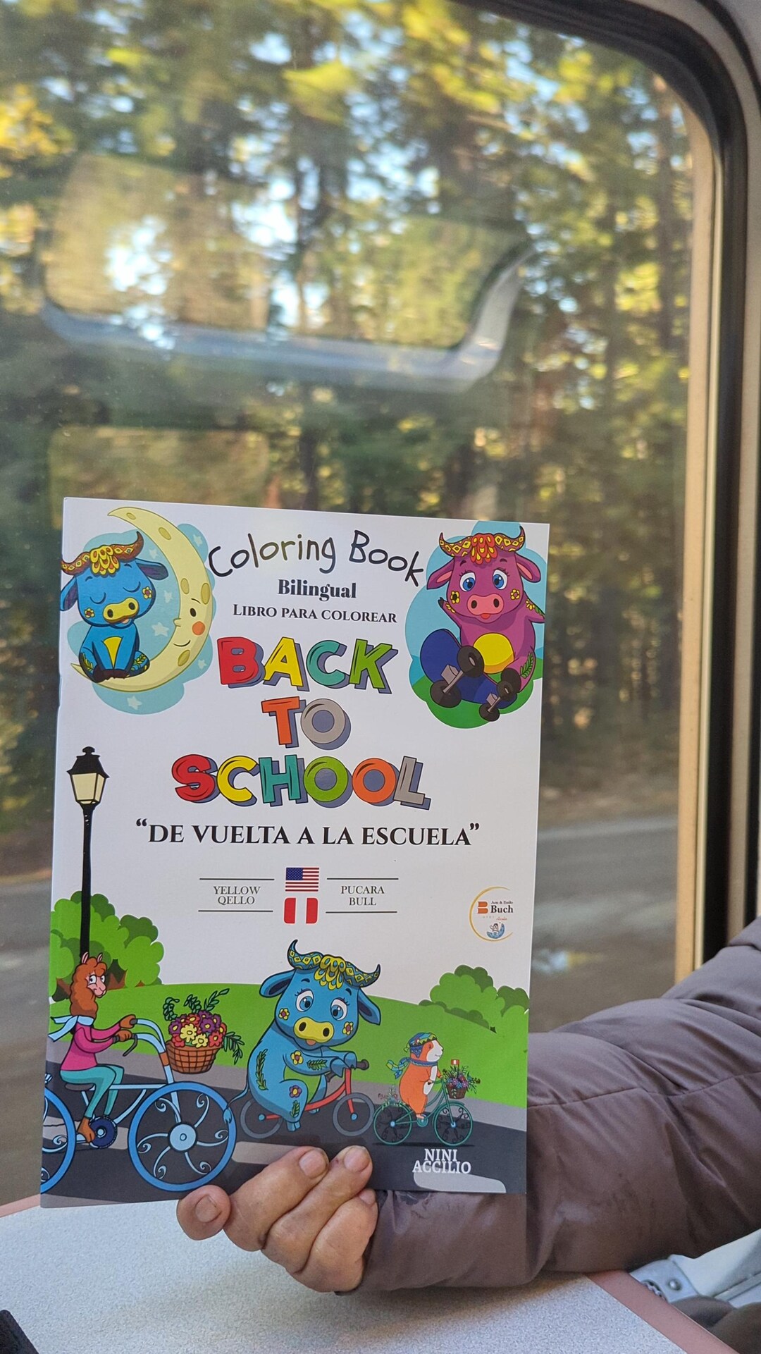 Back to School: Bilingual Coloring Book - Etsy