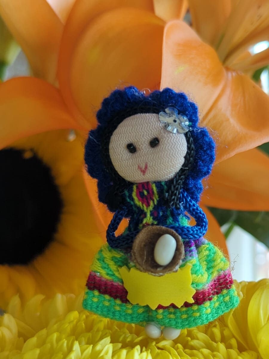 Magnetic Peruvian Doll - Etsy