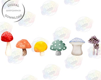 Gay Pride Mushrooms - Etsy