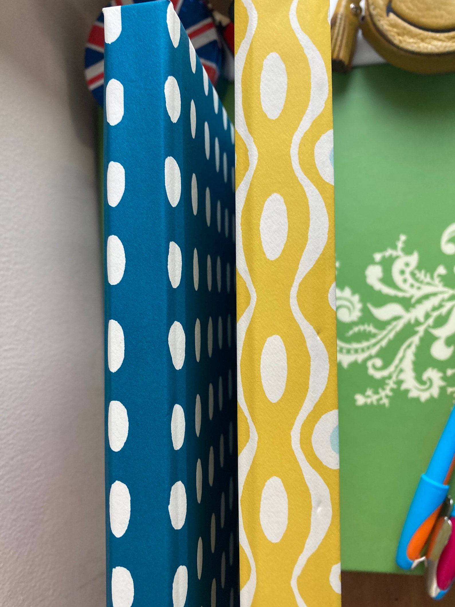 Handmade Blank Notebooks, Covered With Bold, Patterned Printed Paper ...