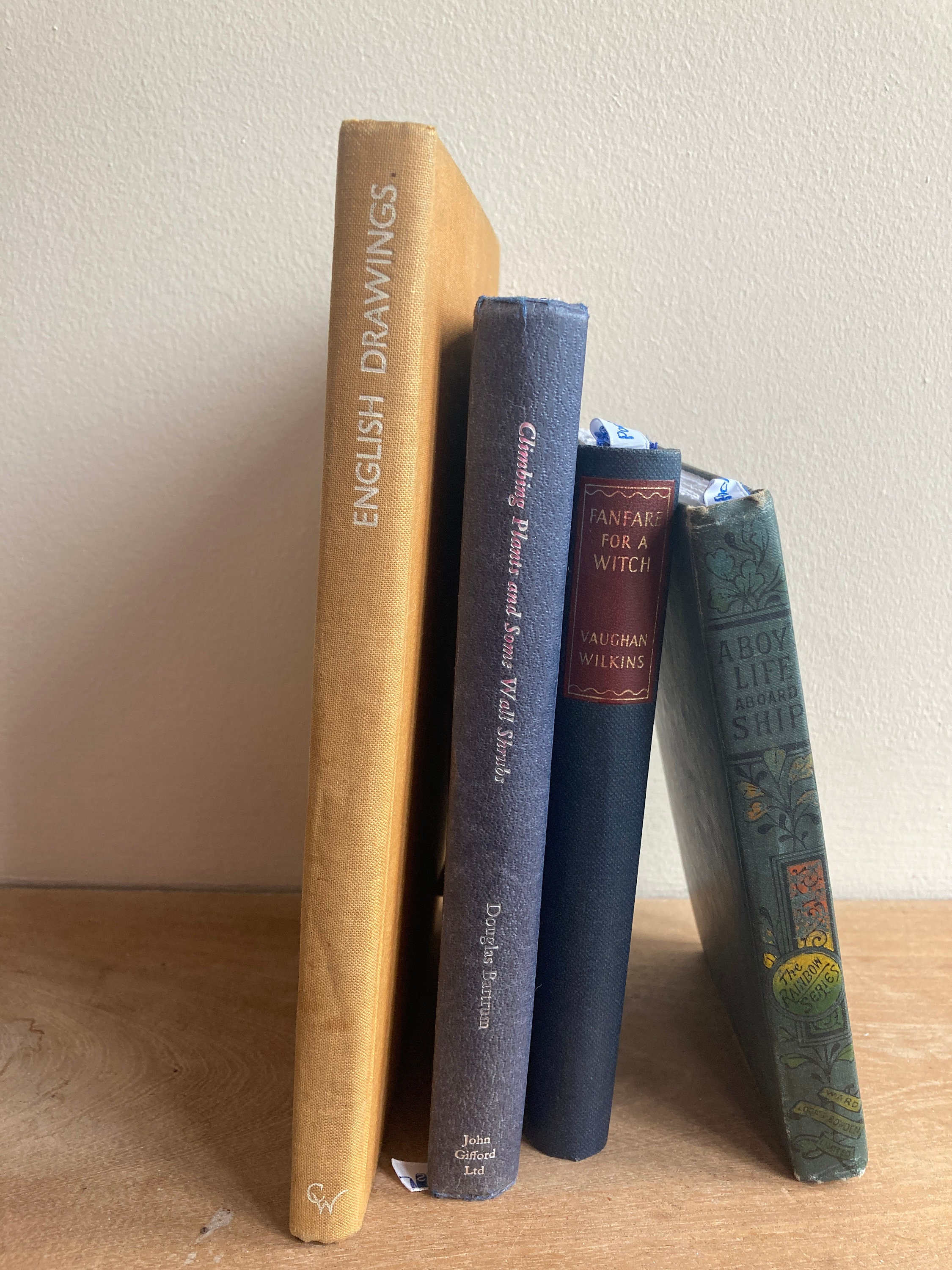 Antique Old Book Upcycled Into a Notebook. Plain Sketchbook Paper. Sea ...