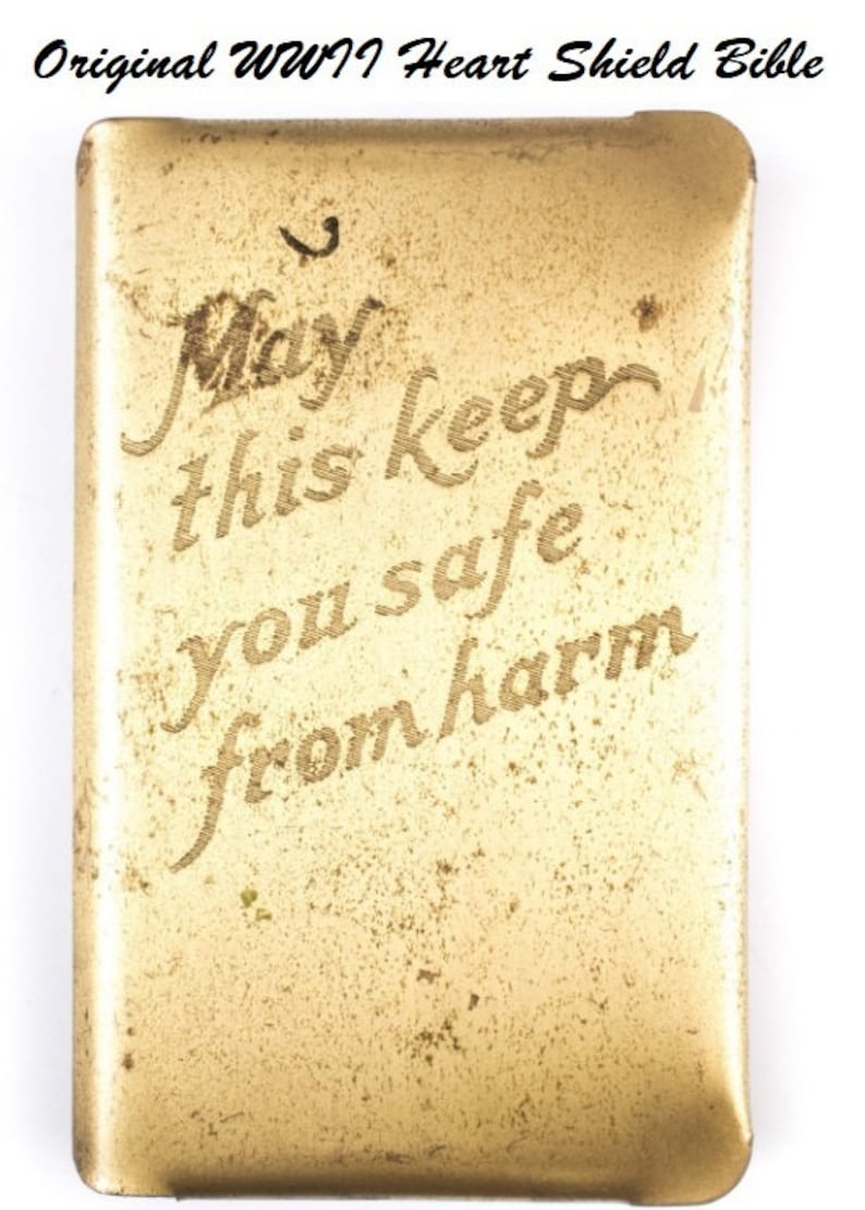 Commemorative Heart Shield Bible - Back the Blue - Etsy