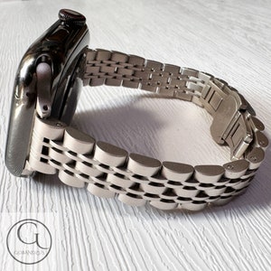 Starlight Classic Mesh Slim Metal Collection for Apple Watch Elegant ...