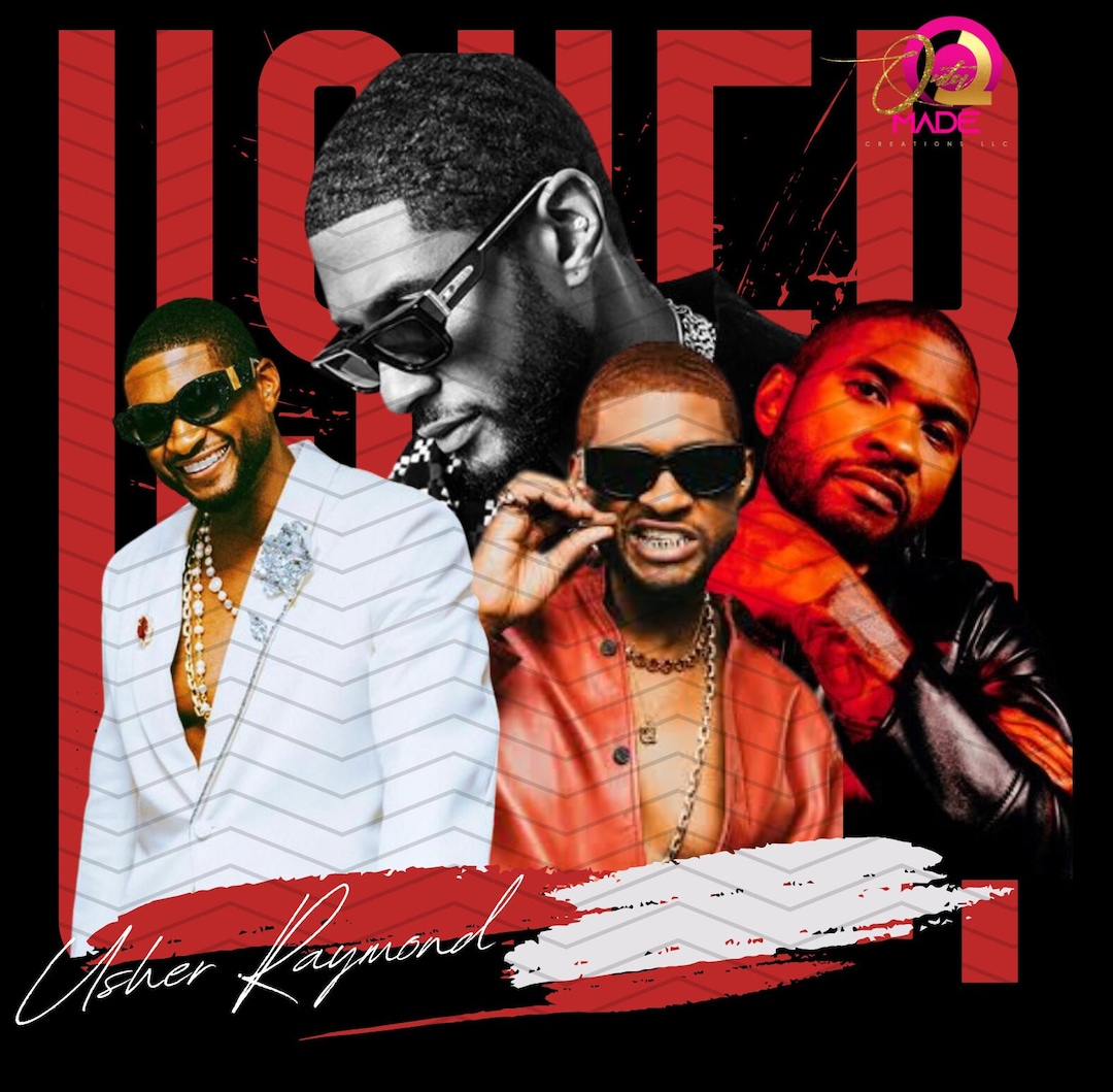 Usher PNG File - Etsy