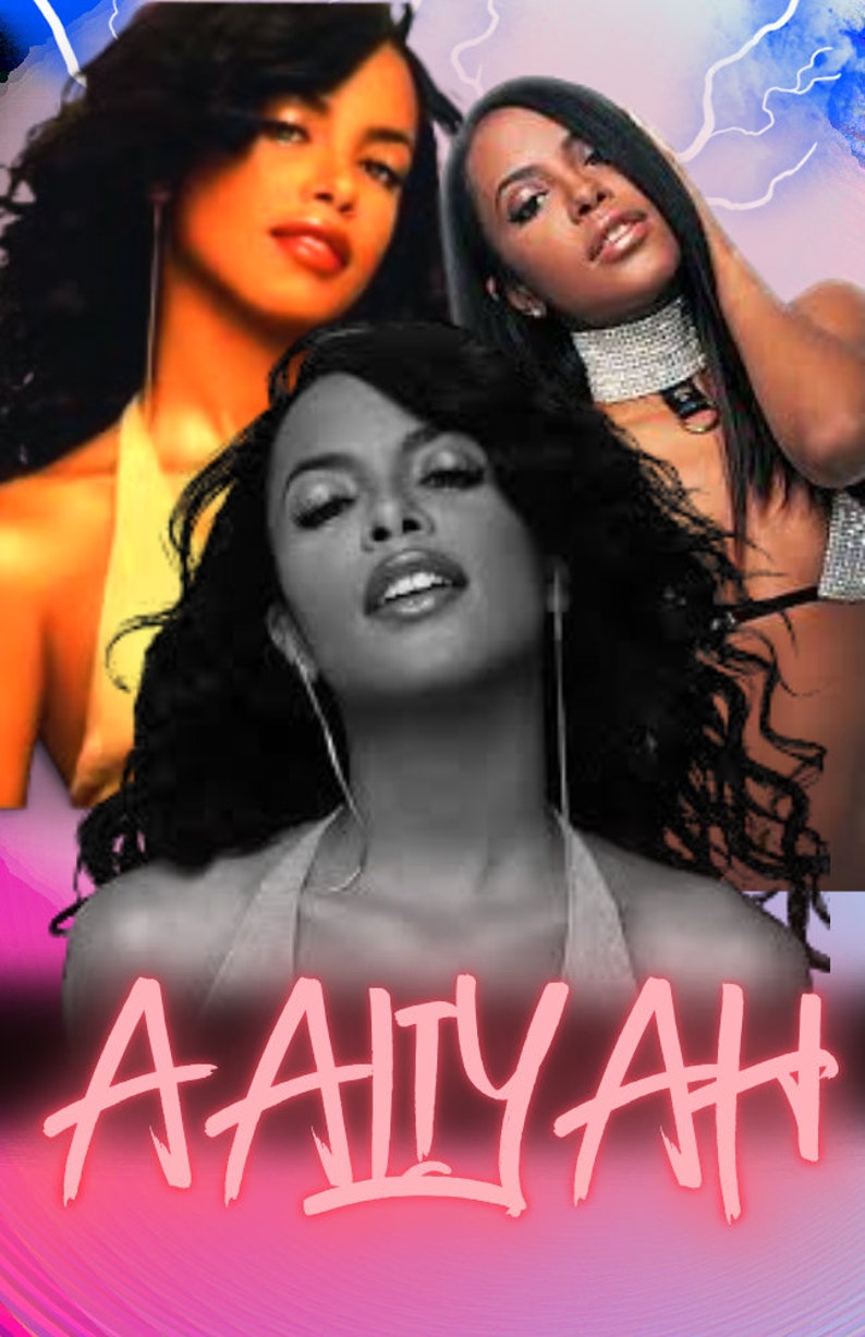 AALIYAH PNG FILE - Etsy