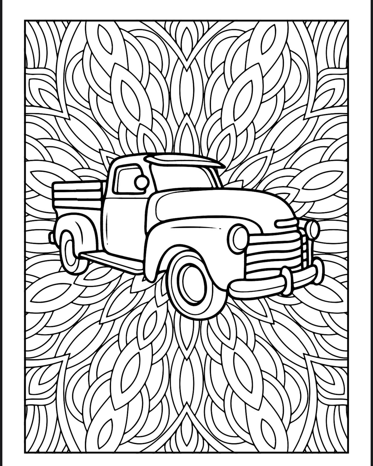 Cars Coloring Pages / Mandala Coloring Book / Sports Car - Etsy