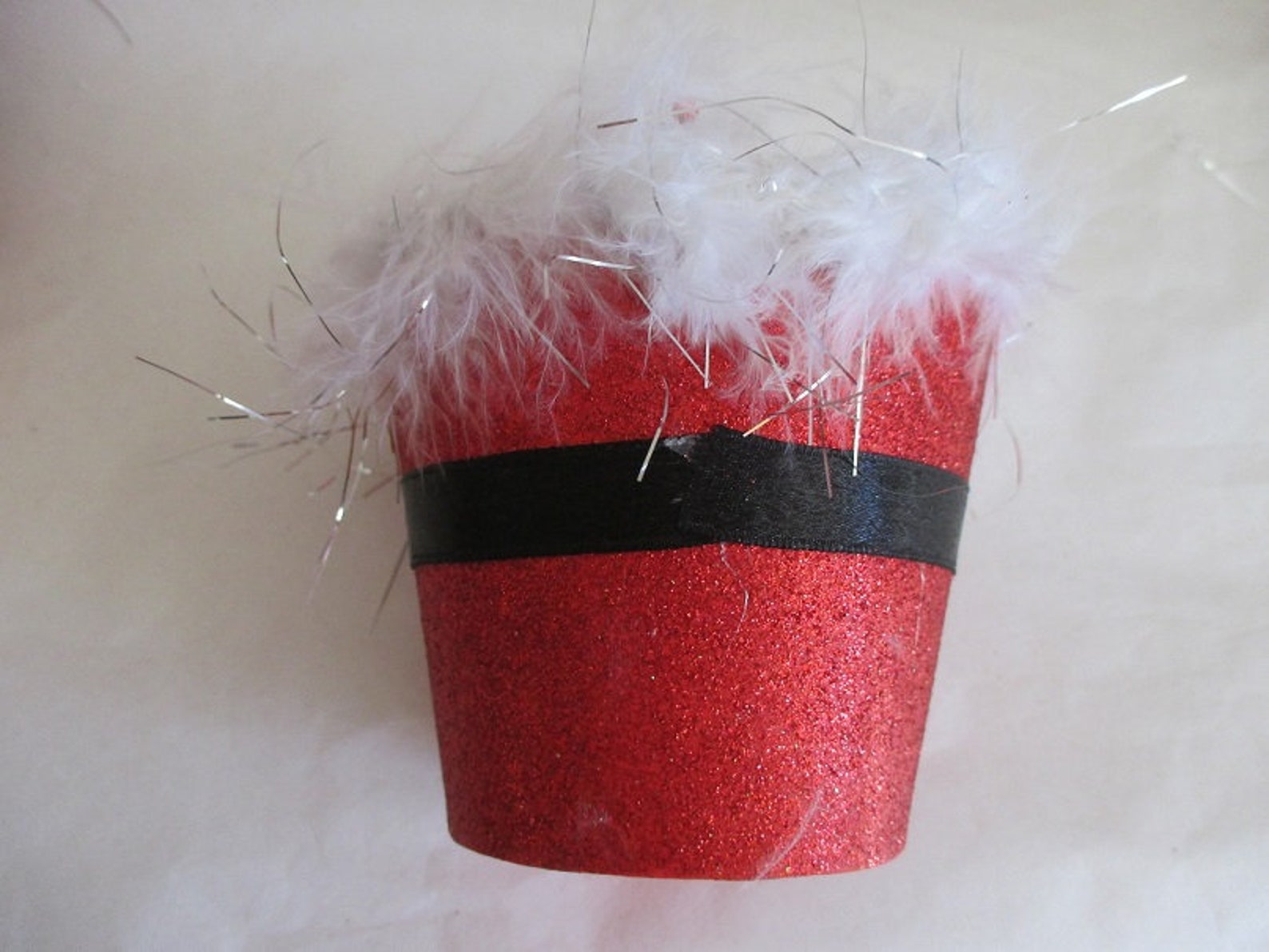 Pier 1 Santa Belt Treat Buckets Set of 6 Mint W/tags Never Used/new ...