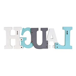 Rustic Wood Laugh Sign Decorative Cutout Word Sign Wall Decor - Etsy