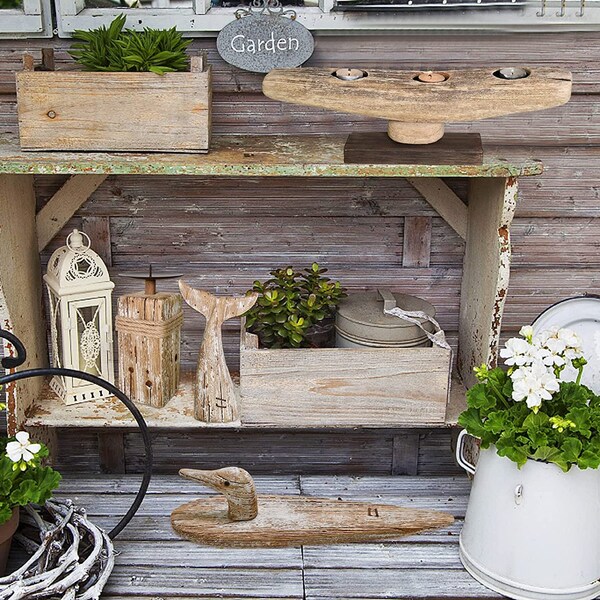 Wooden Whale Tail Decor - Etsy