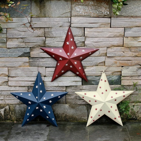Big Metal Star Decor