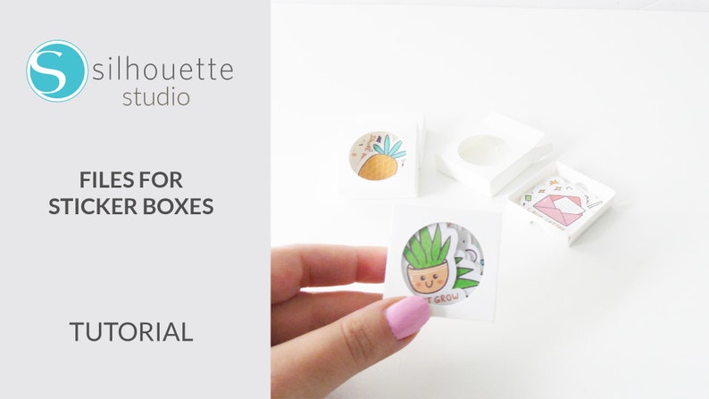 Sticker Display Boxes. Packaging for Stickers.6cm/2.36in - Etsy