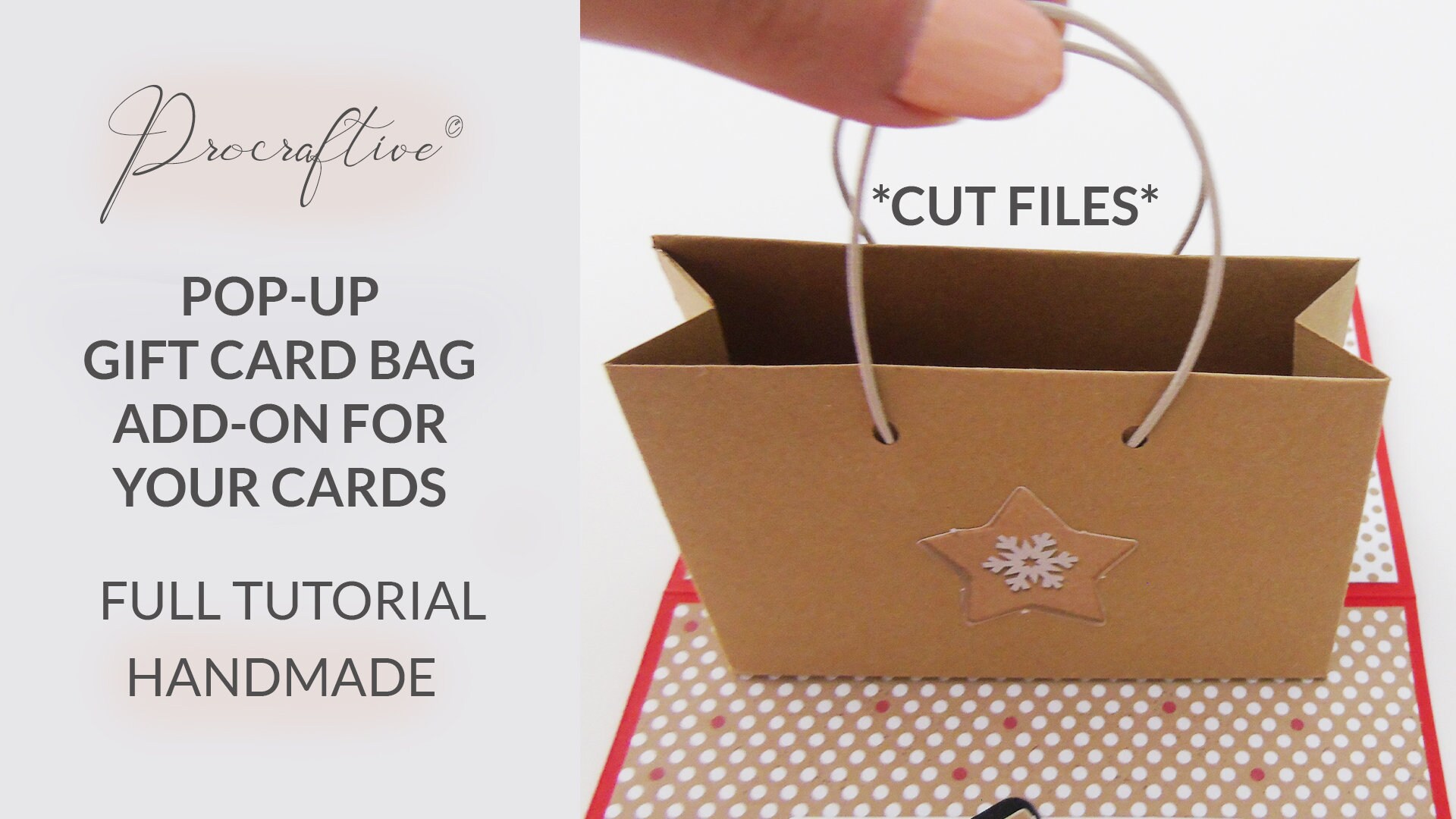 Pop-up Gift Card Bag Add-on for Cardmaking & Scrapbooking SVG - Etsy