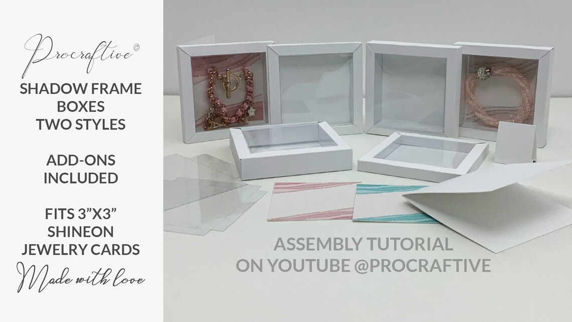 Shadow Box Templates and Add-ons for Cricut and Silhouette. Great for ...