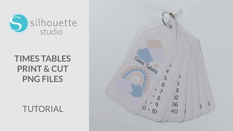 Times Tables Tags Instant Download Files for Cutting - Etsy