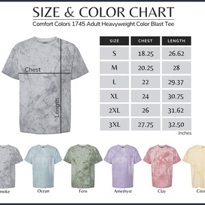 The Coast Embroidered T-shirt | Sea Glass Comfort Colors Shirt With ...