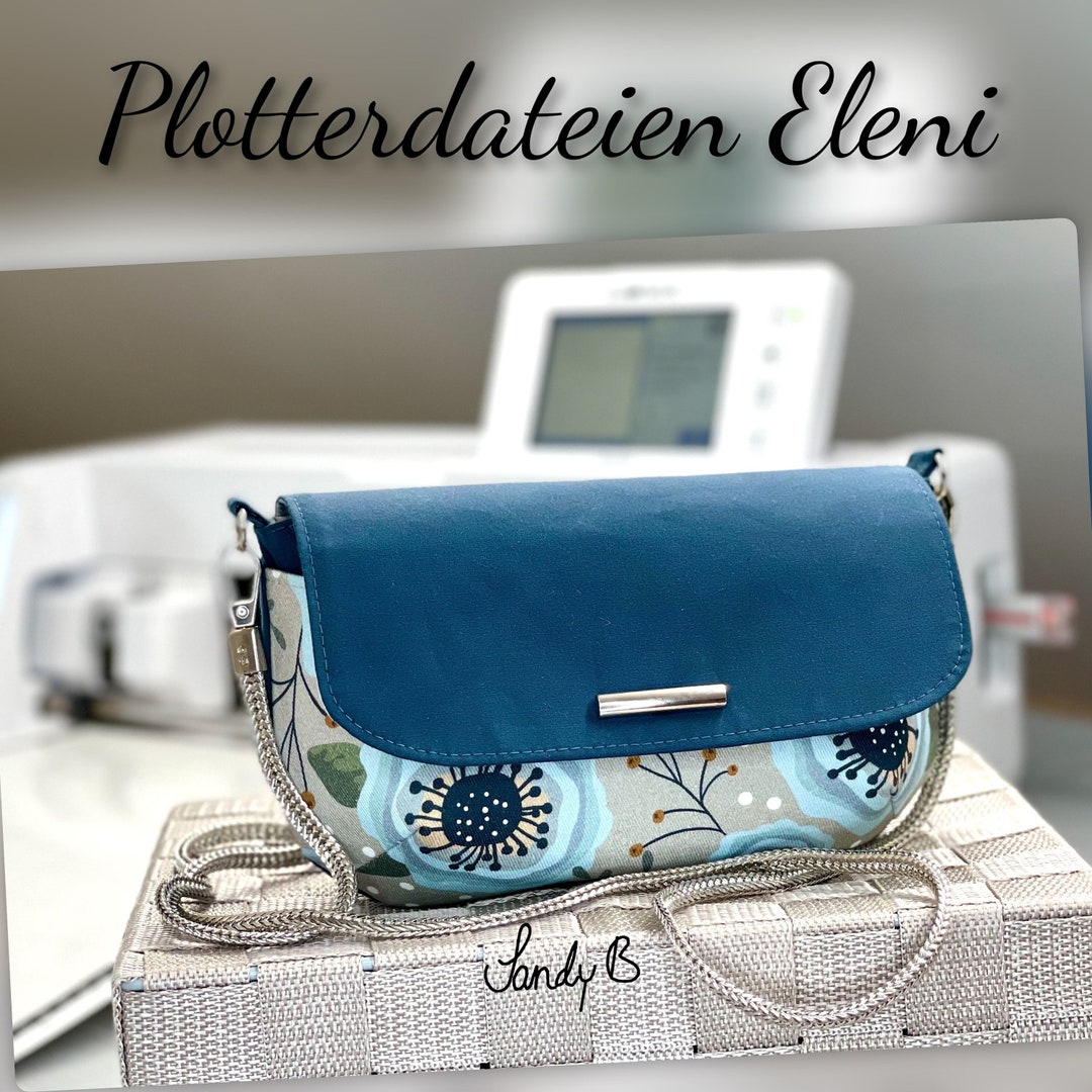 SVG Plotter Files for the Eleni Bag/ Eleni Bag According to the Pattern ...