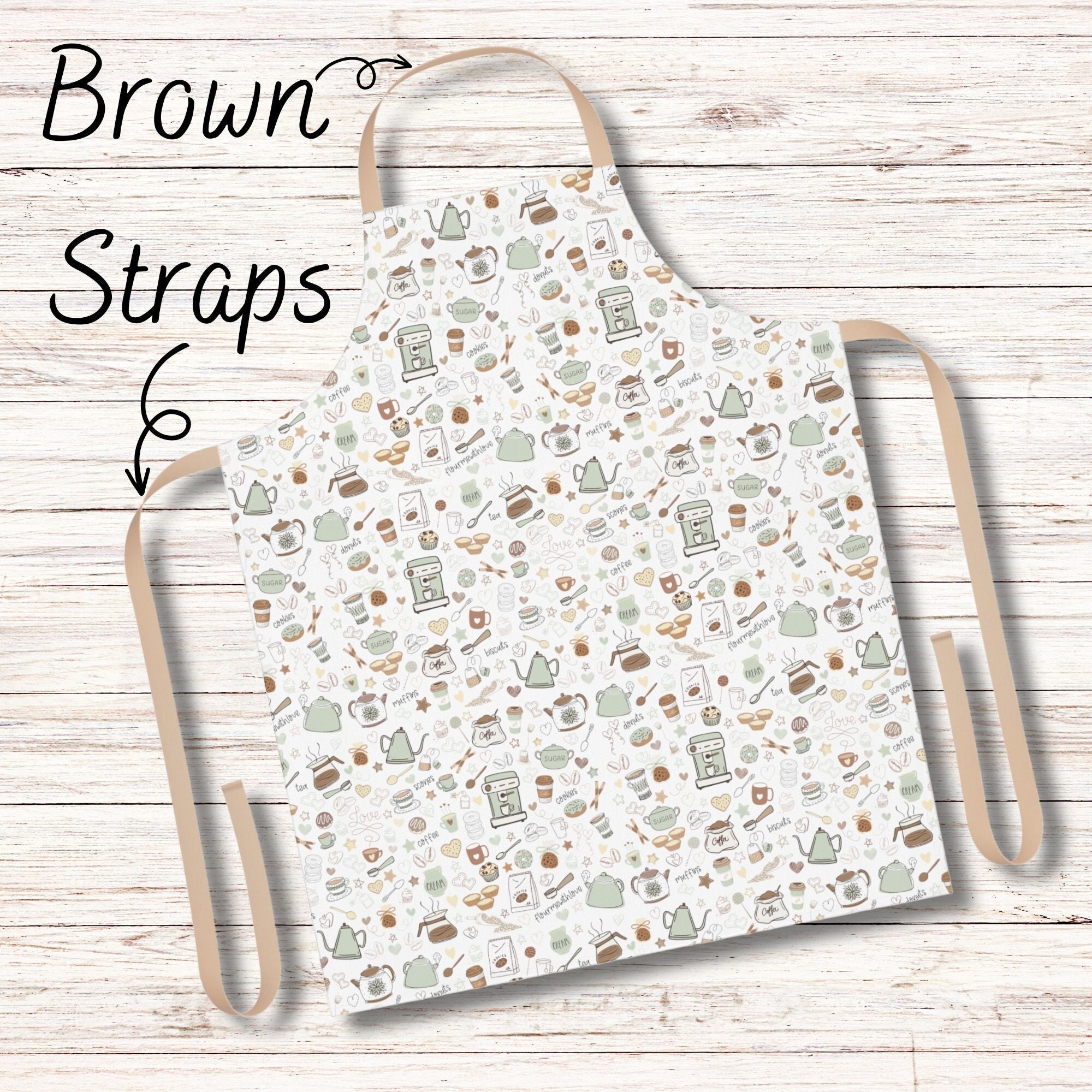 Vintage-inspired Coffee Apron Coffee Lover Coffee Obsessed Morning ...