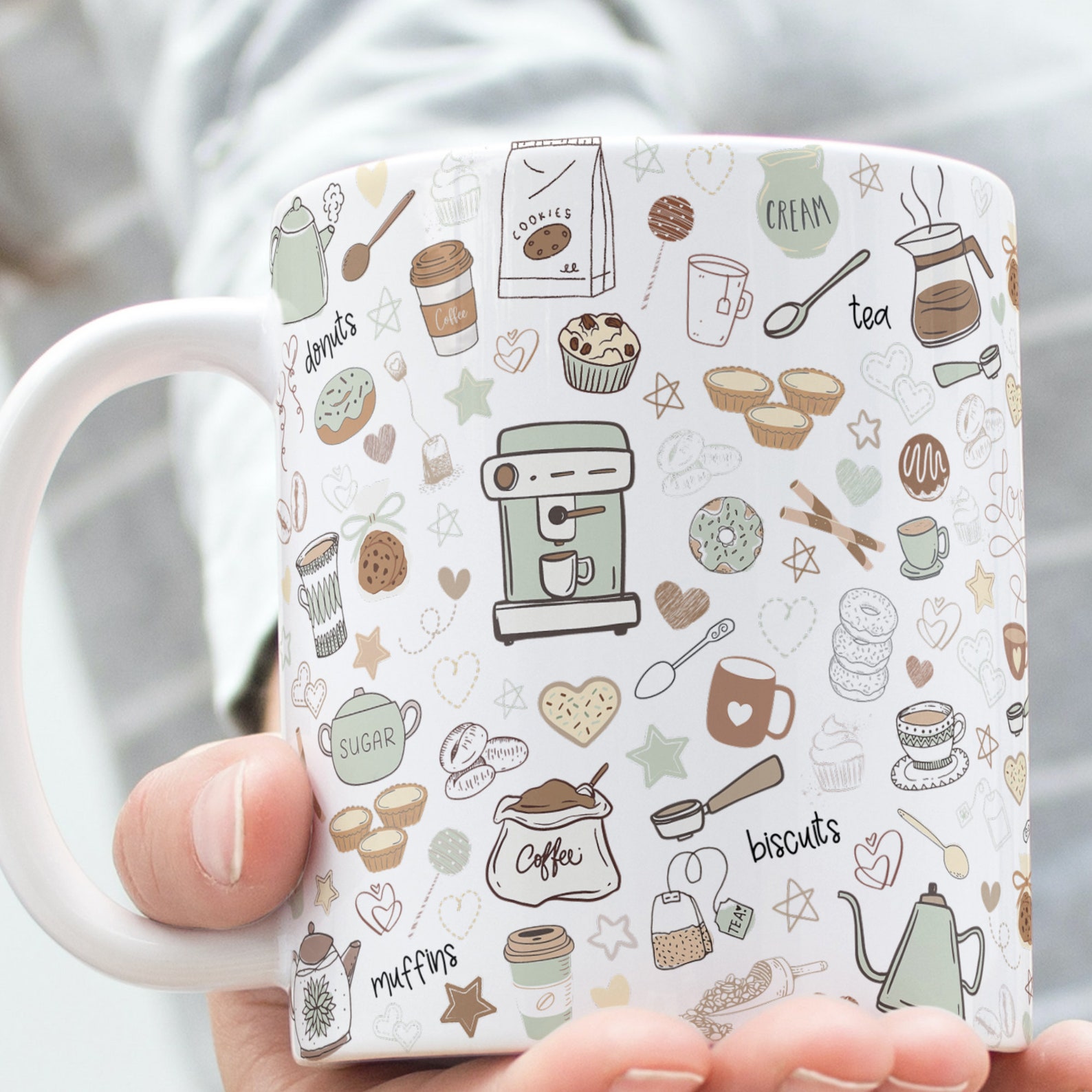 Get Your Morning Brew in Style | Vintage-inspired Coffee Mug | Coffee ...