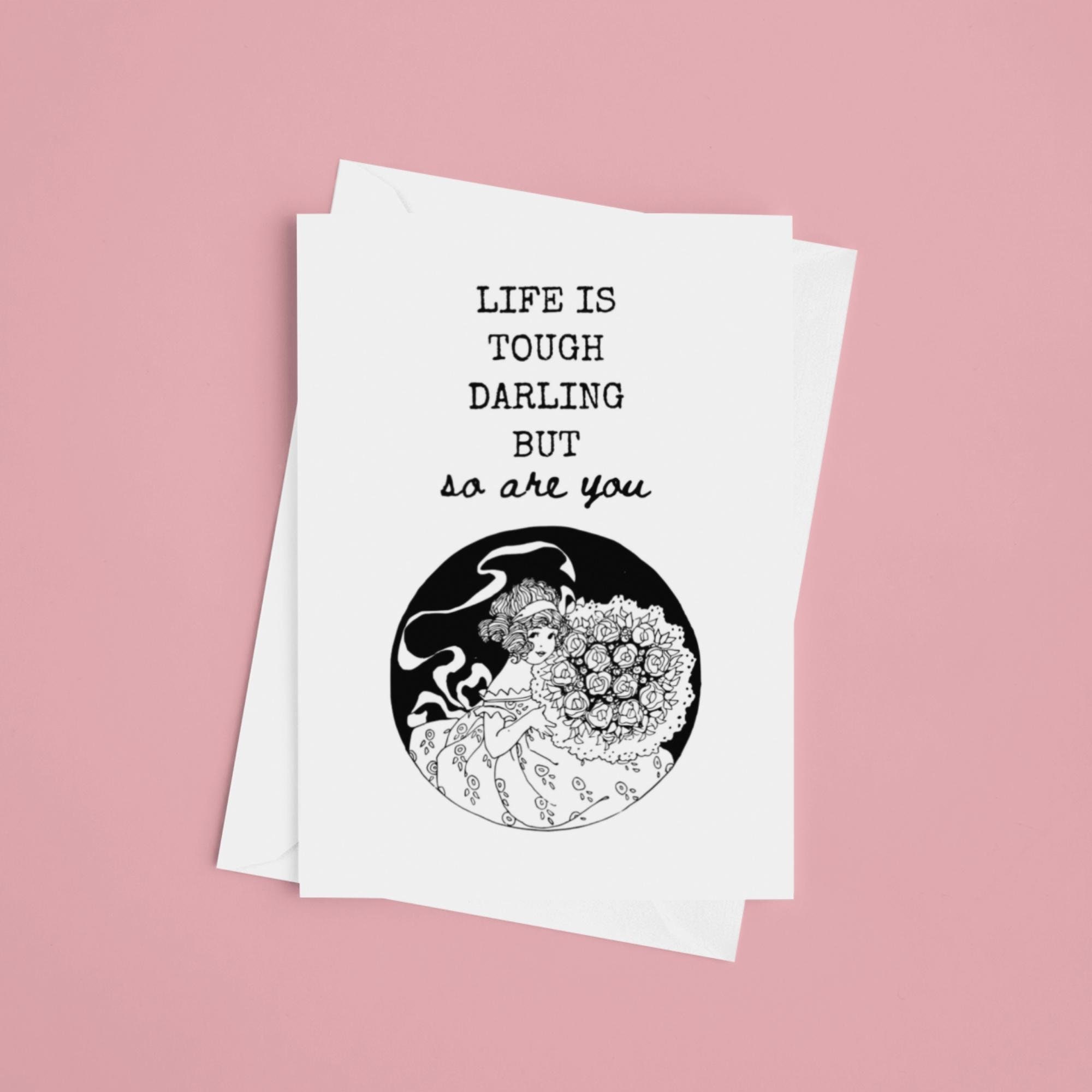 Digital Download Printable Sweet Motivational Funny Greeting Card All ...