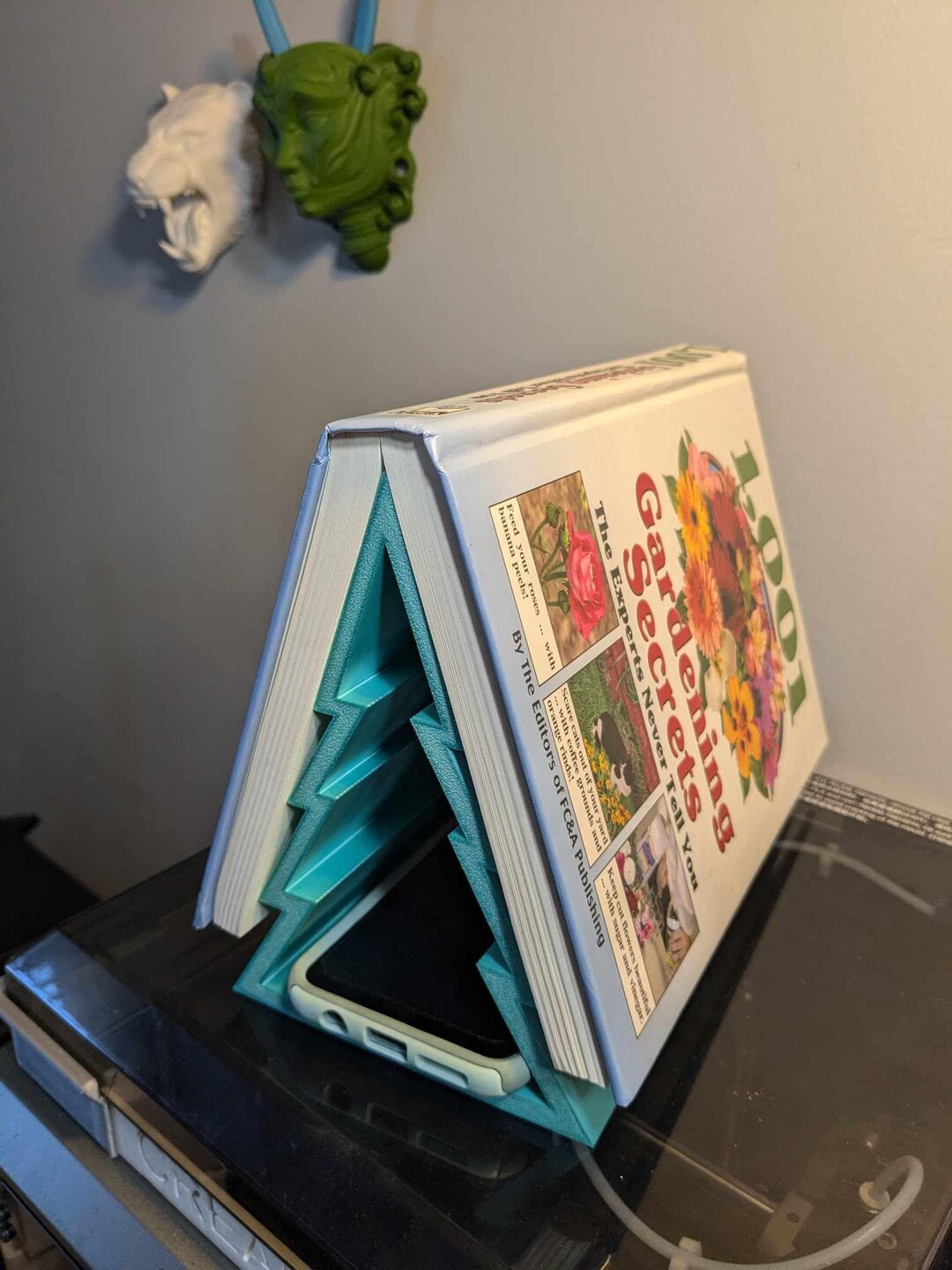3D Printed Book Stand / Holder | Christmas Tree Decoration | Book Saver ...