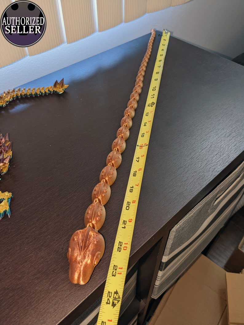 Articulating Snake 3D Print - Etsy