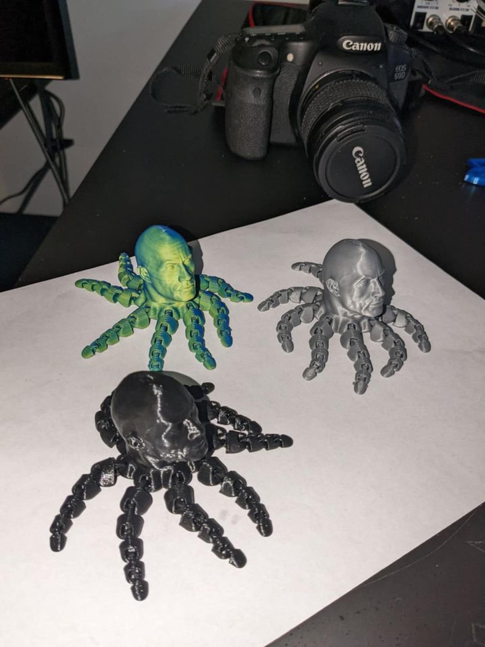 Articulated Rocktopus the Rock Octopus 3D Print - Etsy