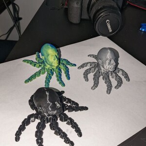 Articulated Rocktopus the Rock Octopus 3D Print - Etsy