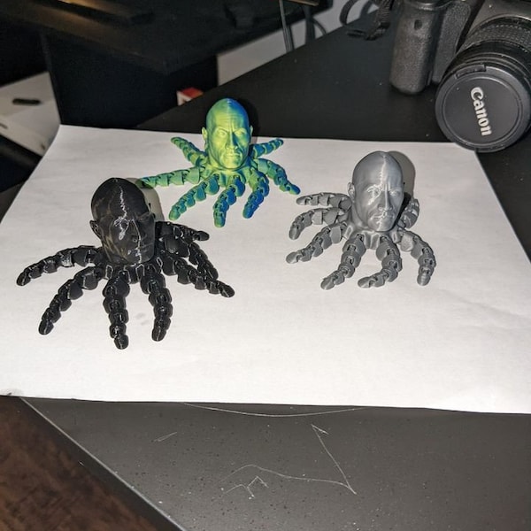 The Rock Octopus 3d Print - Etsy