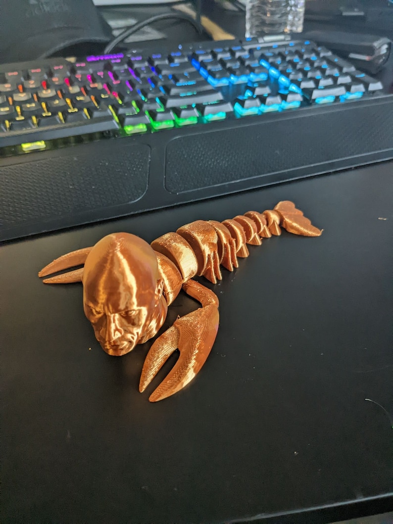 Articulated the Rock Lobster 3D Print - Etsy