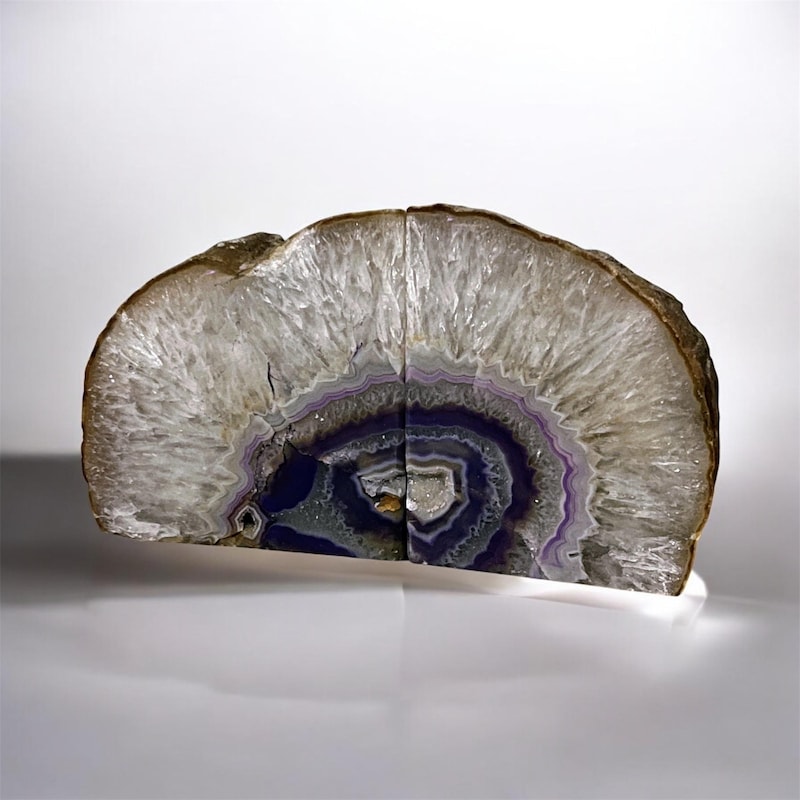 Geode Bookends - Etsy