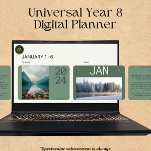 2024 Digital Planner Goodnotes, Cute 2024 Digital Planner, Spiritual ...