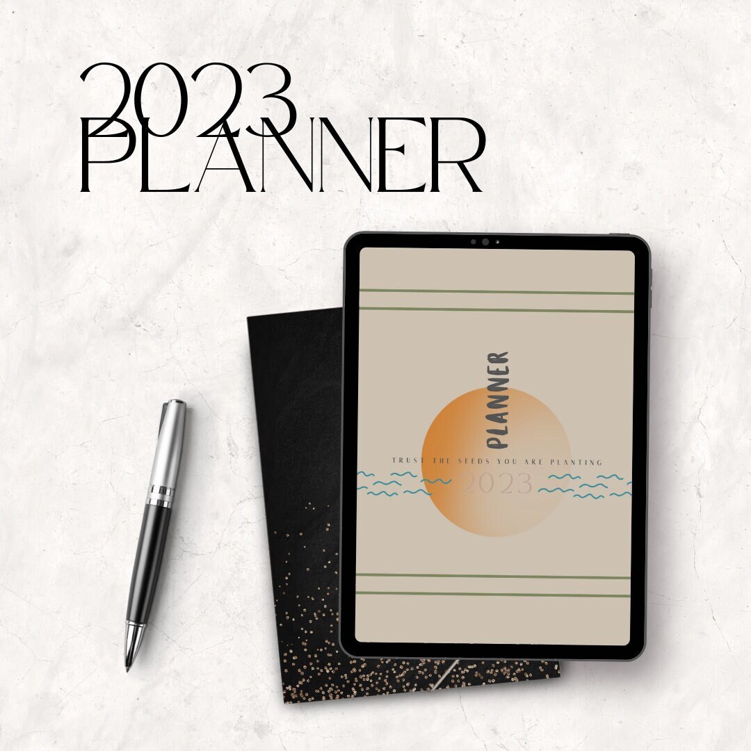 2023 Digital Calendar & Planner | Mindfulness Daily Planner | iPad ...