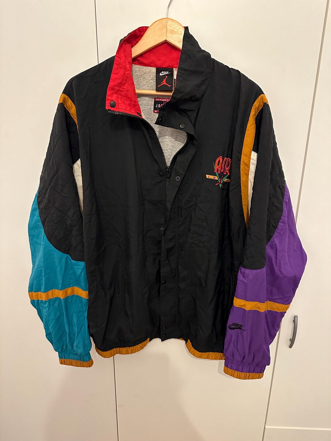 Nike Air Jordan Jacket Windbreaker Size XL Retro Vintage Air Jordan ...