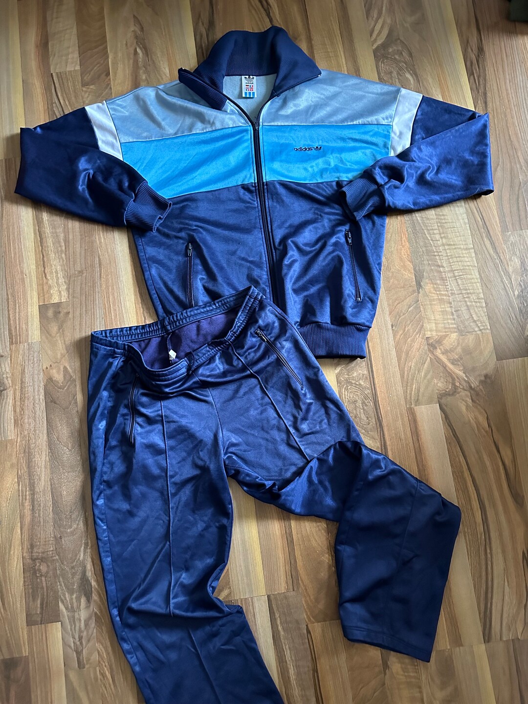 Adidas Tracksuit Size M Retro Vintage Tracksuit Adidas - Etsy